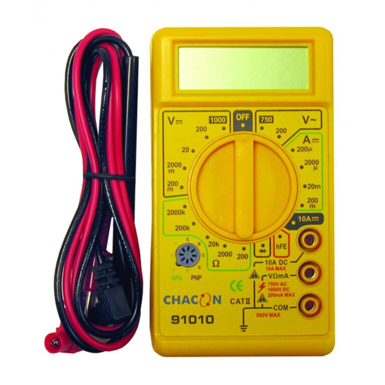 Learn How to Use a Cen-Tech Digital Multimeter to Check Voltage ...